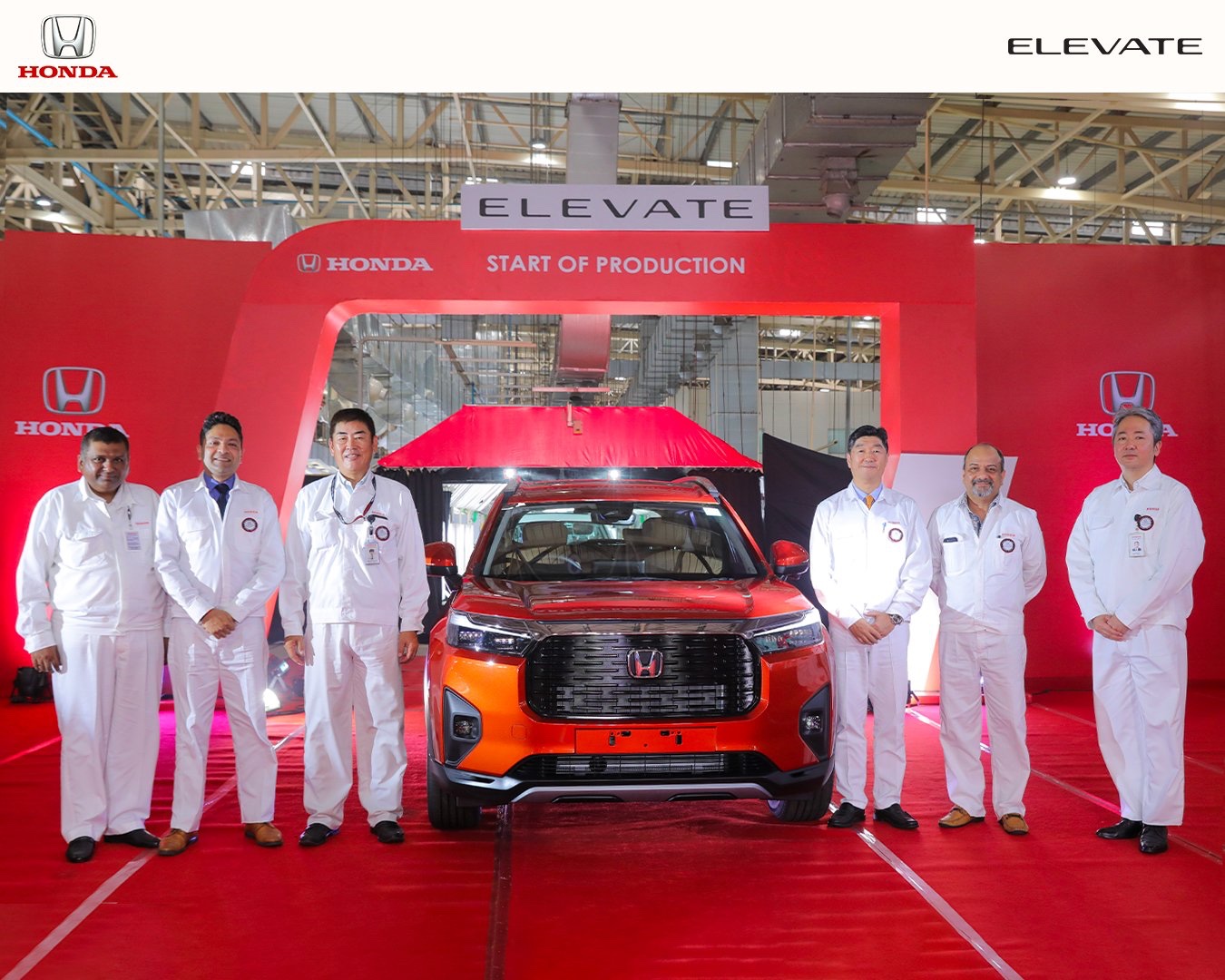 Honda Elevate Production Begins, launch in September | Team Ignition ...