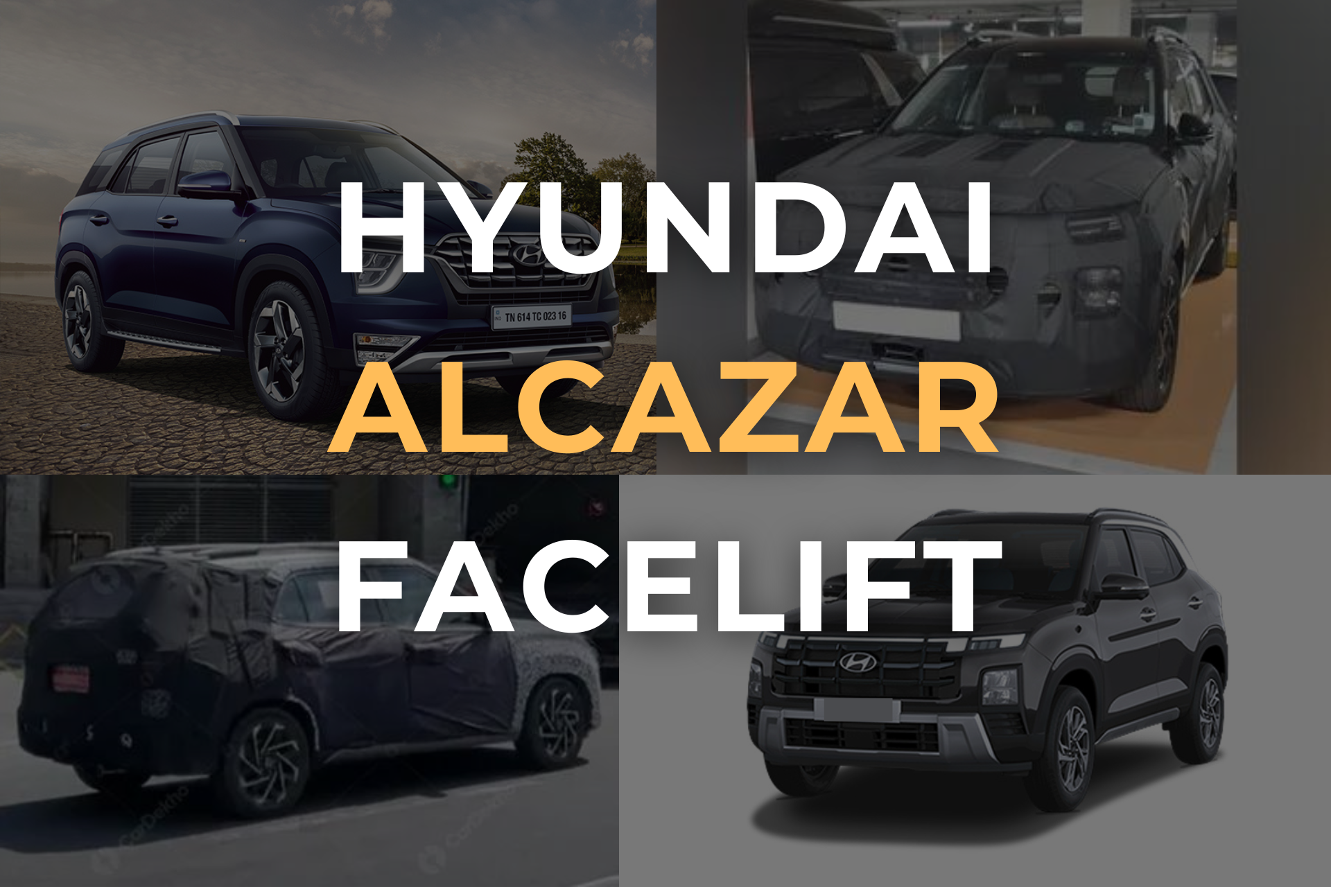 Hyundai Alcazar Facelift Update :- New Features, Launch Date